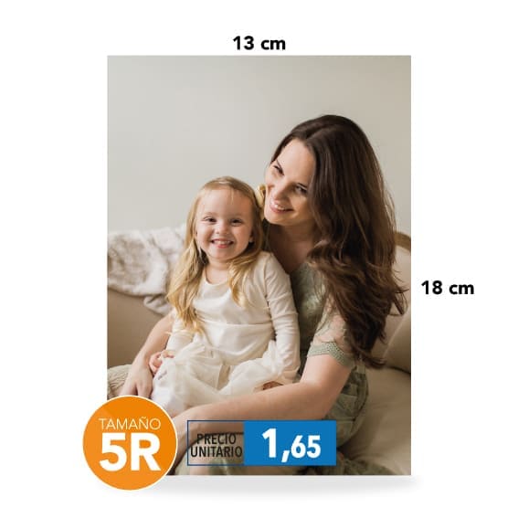 Impresión de fotos 5R 13x18 cm - Konica Digital Photo Express